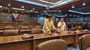 ON VP SARA IMPEACHMENT: HOUSE SecGen INSPECTS SENATE; HOUSE PROSECUTORS ...