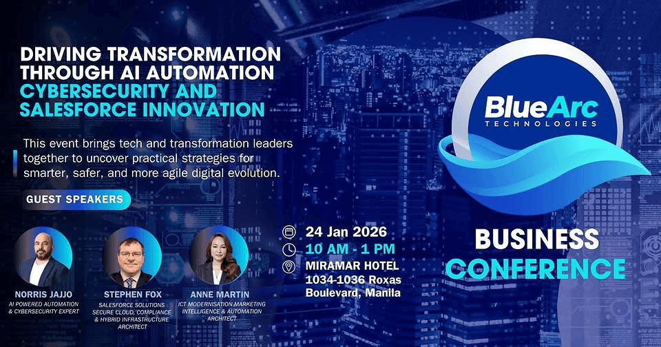 BLUEARC TECHNOLOGIES TO KICK OFF 1ST PH CONFERENCE ON AI AUTOMATION ...